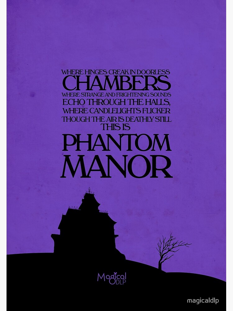 Phantom Manor Poster