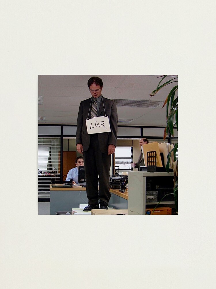 "The office Dwight Schrute liar manager Jane Michael scott laundry ...