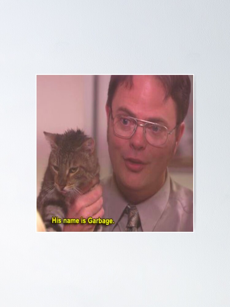 " The office Dwight Schrute Angela Martin cats sprinkles " Poster for ...
