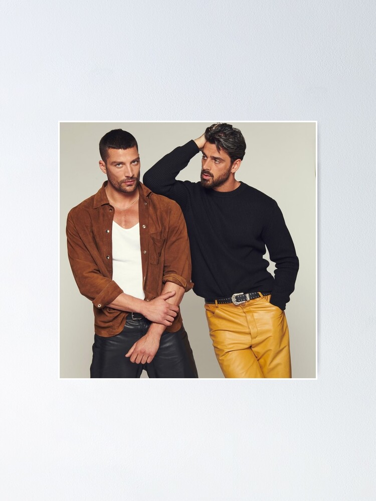 "Michele Morrone And simone" Poster for Sale by Achrafelgrande | Redbubble