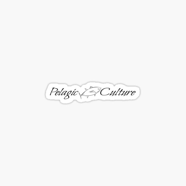 "Pelagic Culture Tuna" Sticker for Sale by ICFishing | Redbubble