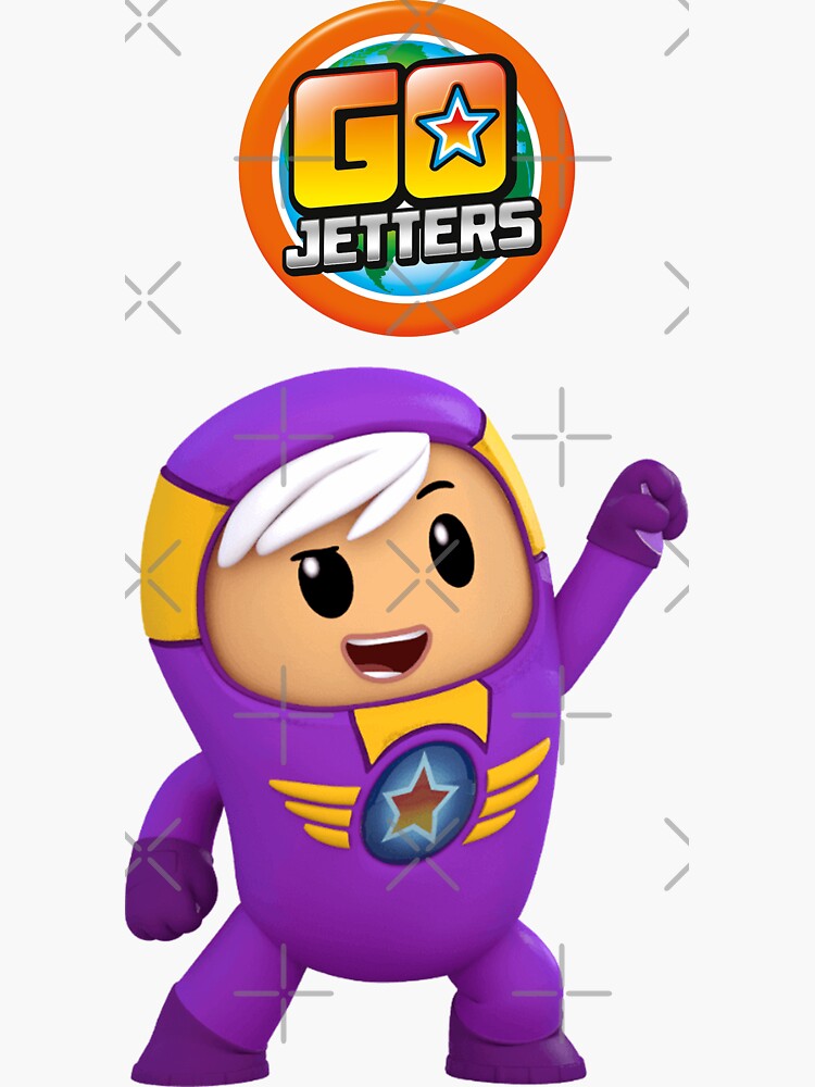 "Go Jetters" Sticker for Sale by Blanrone | Redbubble
