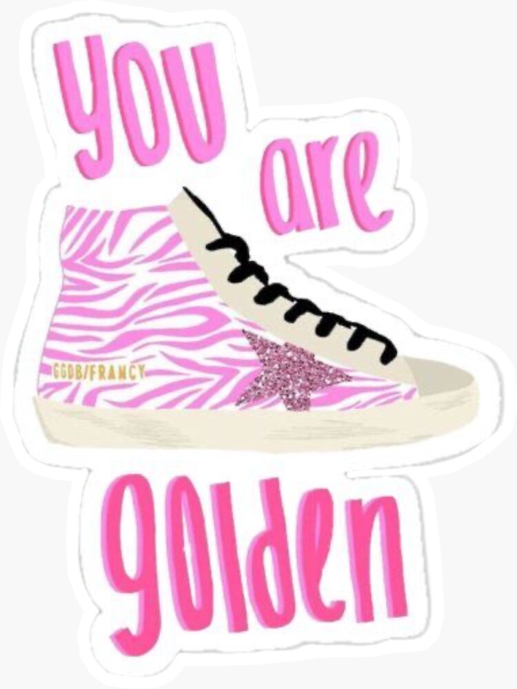 "preppy you are golden sticker" Sticker for Sale by kaylasticker ...