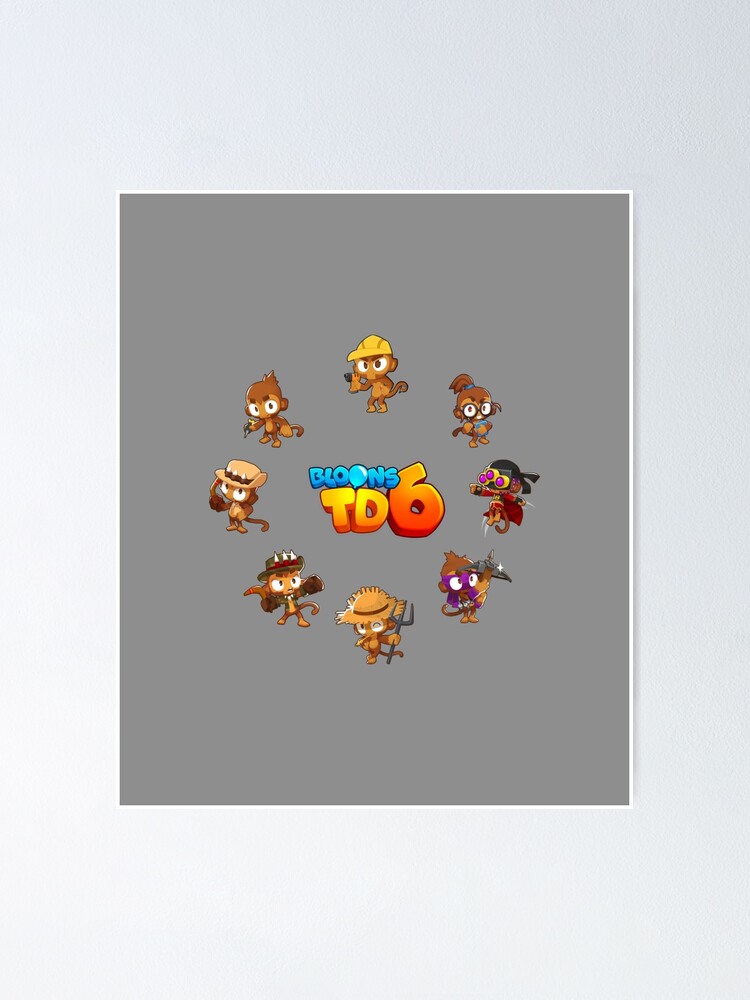 " Bloons TD6" Poster for Sale by Oscarshop35 | Redbubble