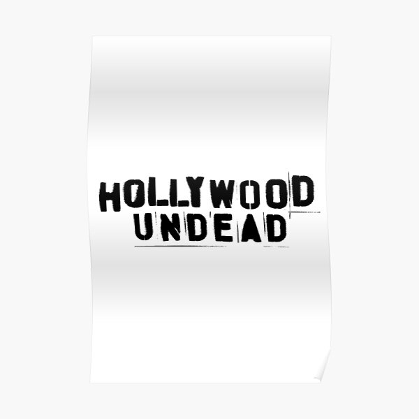 "Hollywood Undead Merch Hollywood Undead Logo" Poster for Sale by ...