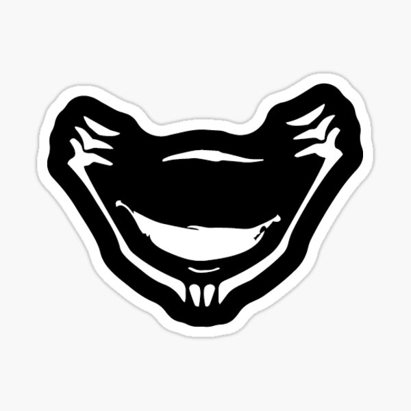 "Sukuna face tattoos smile" Sticker for Sale by Jashin199x | Redbubble