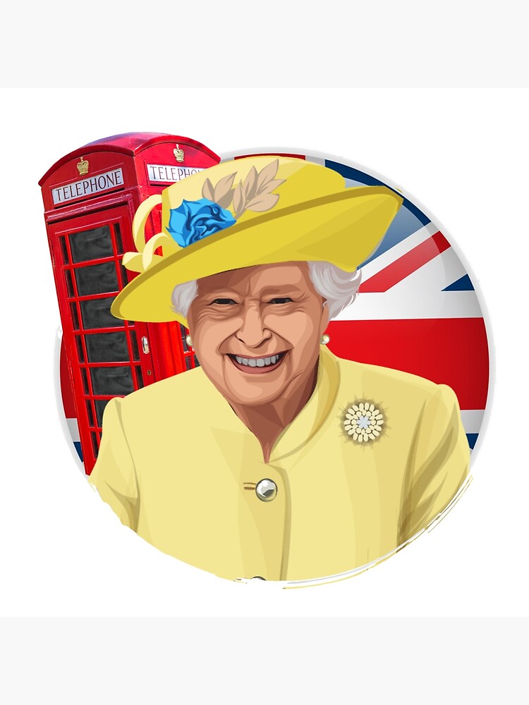 "Rip British Queen Elizabeth 2 Alexandra Mary" Poster for Sale by ...