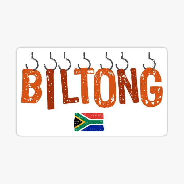 "Biltong South Africa T-Shirt | Lekker Braai | Dry Wors | Afrikaans ...