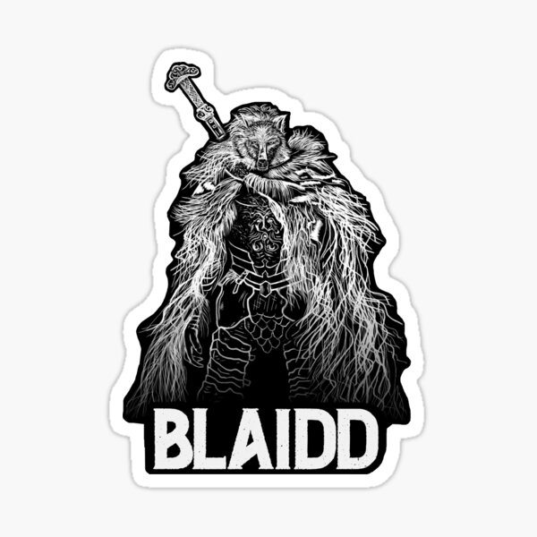 "Blaidd The Half-wolf" Sticker for Sale by NateArtDesign | Redbubble