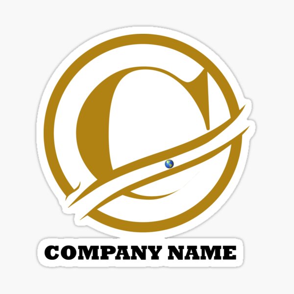 "Globe Logo" Sticker for Sale by Mavericknkok | Redbubble