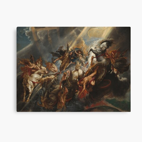 " The Fall of Phaeton Oil Painting by Sir Peter Paul Rubens" Canvas ...