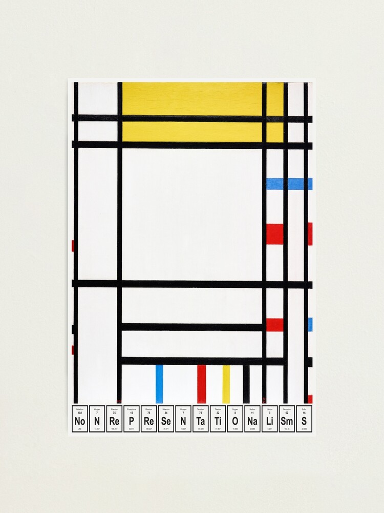 "Nonrepresentationalisms Longest Periodical Table of Elements Word Piet ...