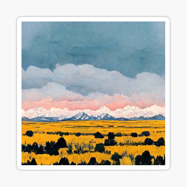 "Colorado front range" Sticker for Sale by LordHelmets | Redbubble