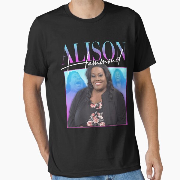 "ALISON HAMMOND" Essential T-Shirt for Sale by ZEKEROUSSE | Redbubble