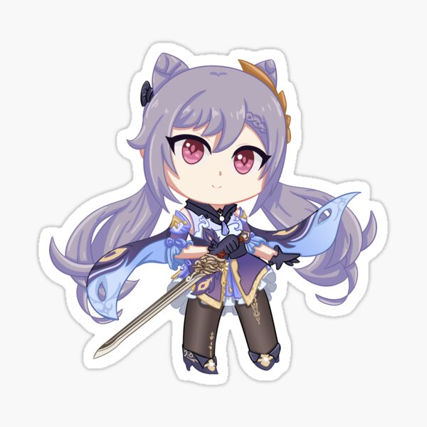 "Keqing - Genshin Impact" Sticker for Sale by TAKAHIRO-SHOPPU | Redbubble