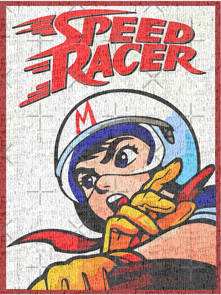 "Classic Speed Racer" Sticker for Sale by Vinaaaaa | Redbubble