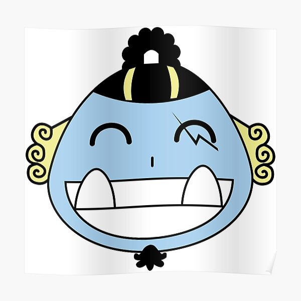 "One Piece Jimbei Smile" Poster for Sale by kobmamba | Redbubble