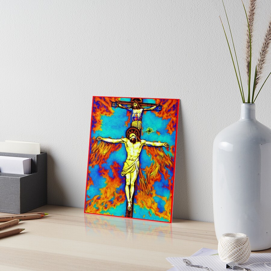 "Psychedelic crucifixion jesus Christ Christian crucified crucifix god ...