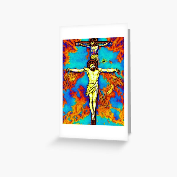 "Psychedelic crucifixion jesus Christ Christian crucified crucifix god ...