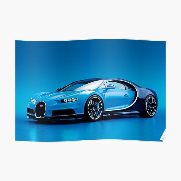 "BUGATTI CHIRON Sport Car" Poster for Sale by Stillereioa | Redbubble