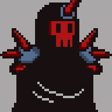 "LISA The Painful Rando Armor Sprite" Sticker for Sale by PogChamp99 ...