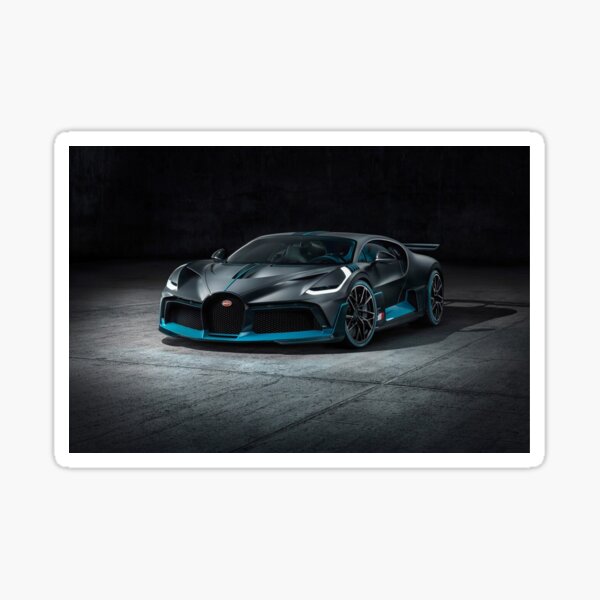 "The all new Bugatti Divo" Sticker for Sale by Stillereioa | Redbubble