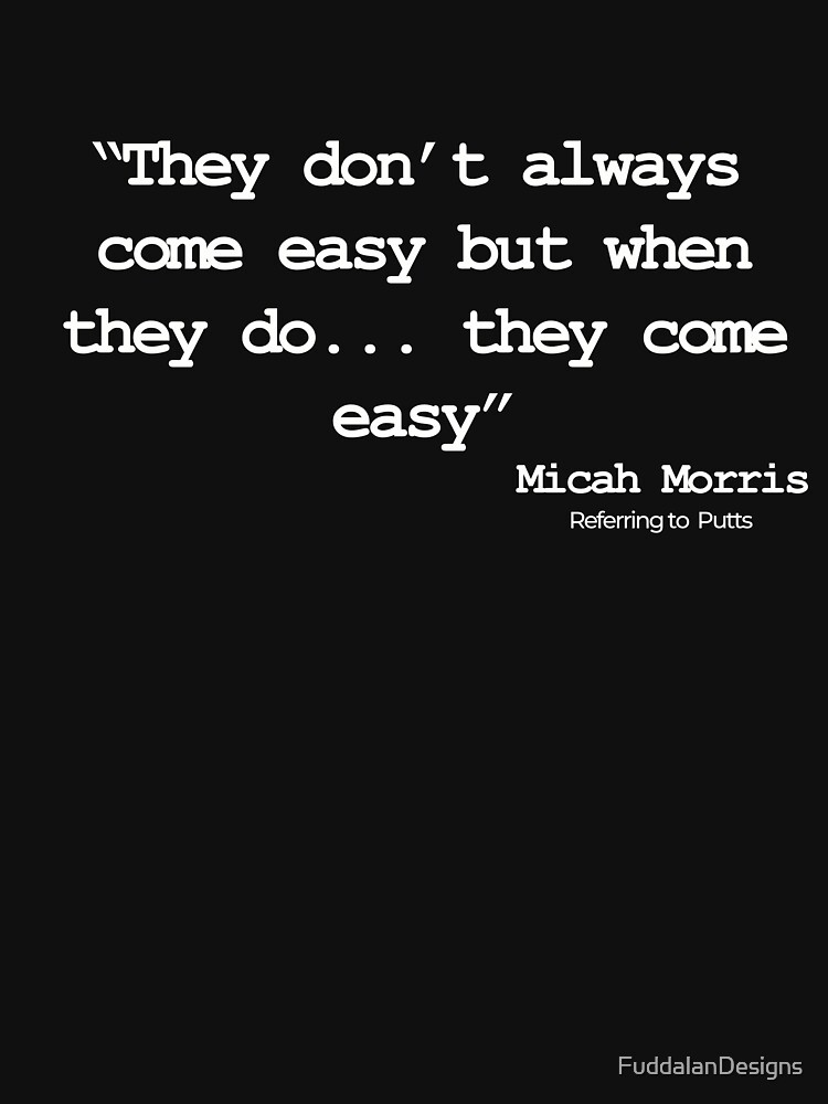 "Quotes For Lovers of golf, Good Good, GM Golf and Micah Morris" T ...