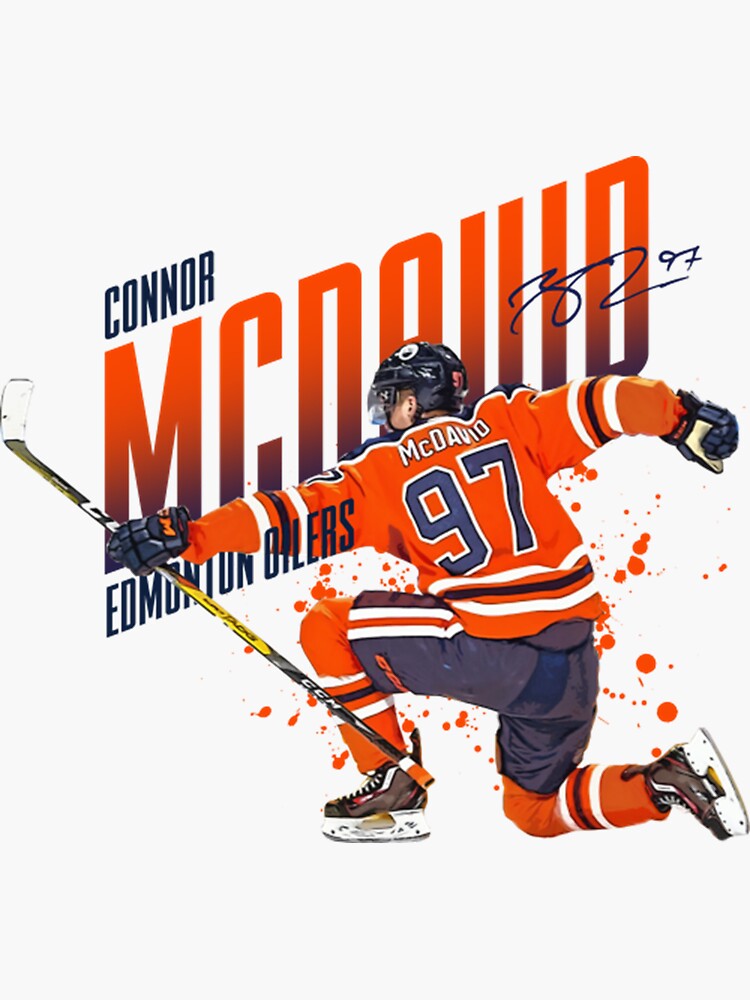 " Connor Mcdavid " Sticker for Sale by CandyceDona | Redbubble