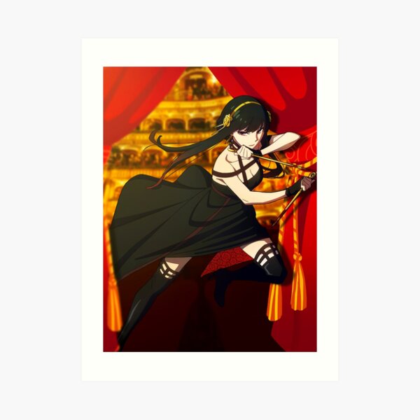 "Spy x Family Yor Forger" Art Print for Sale by VicNormandin | Redbubble