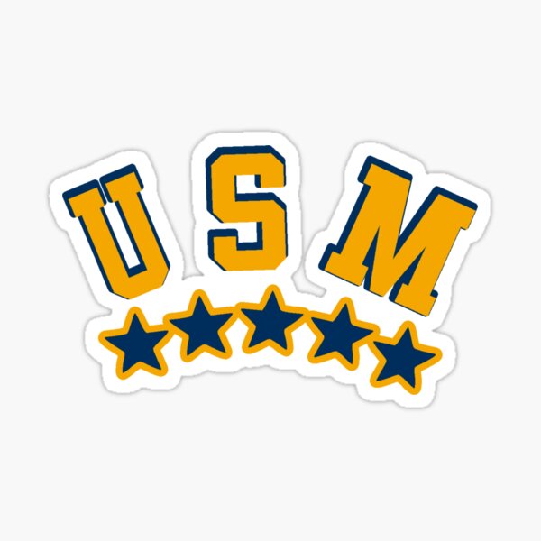 "University of Southern Maine USM " Sticker for Sale by MyUniversity ...