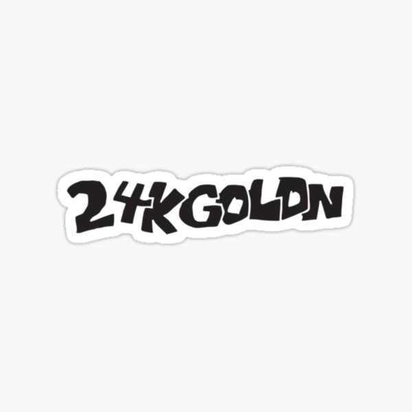 "24k Golden, music, top 50, spotify " Sticker for Sale by AnatoleWood ...