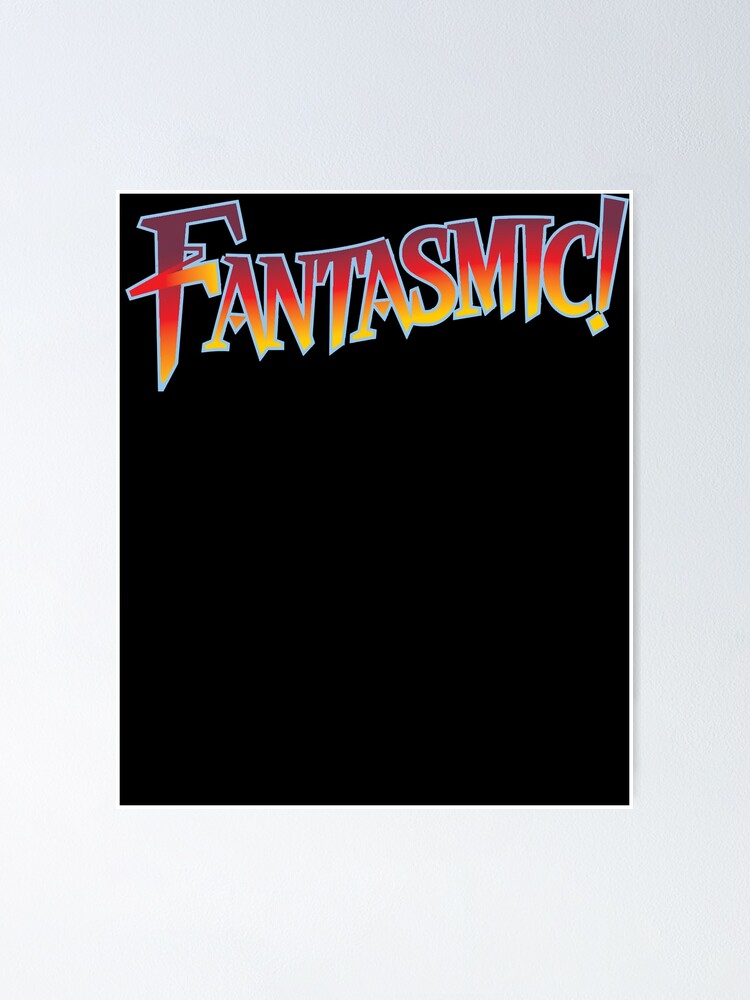 "Fantasmic logo" Poster for Sale by CynthiaAguilar | Redbubble