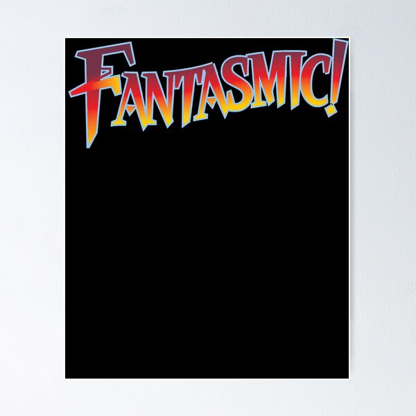 "Fantasmic logo" Poster for Sale by CynthiaAguilar | Redbubble