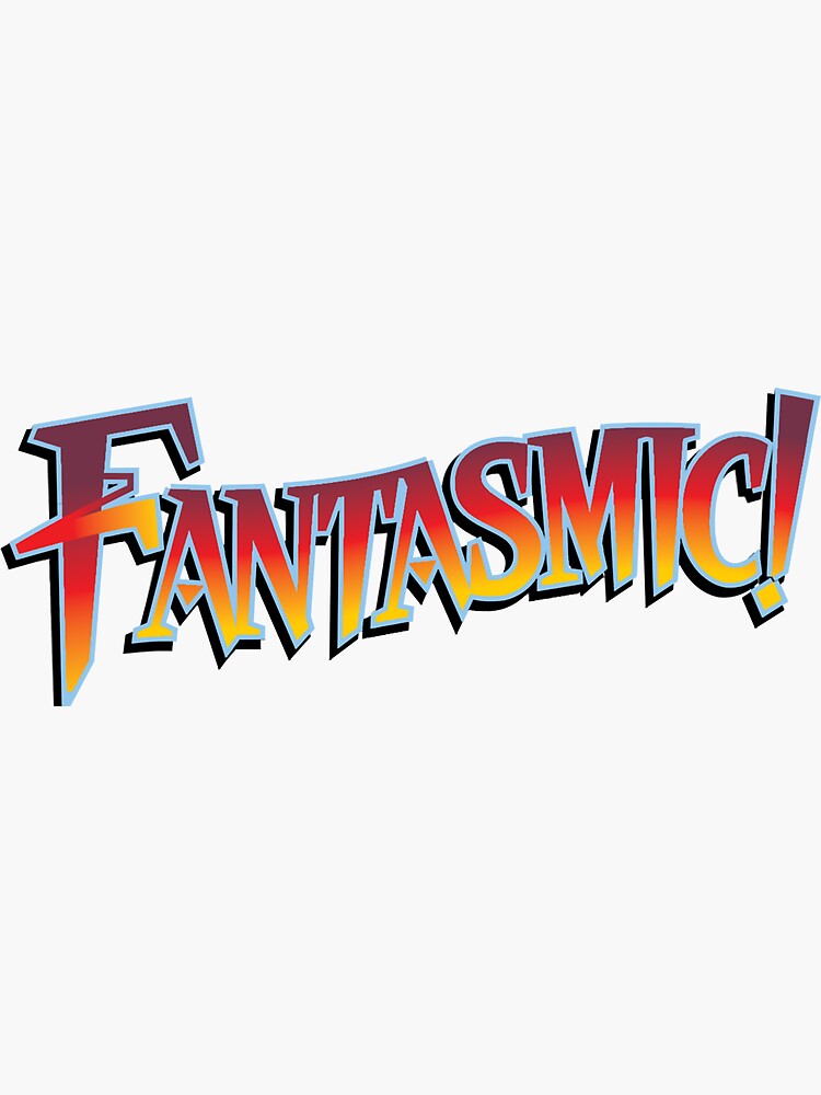 "Fantasmic logo" Sticker for Sale by CynthiaAguilar | Redbubble