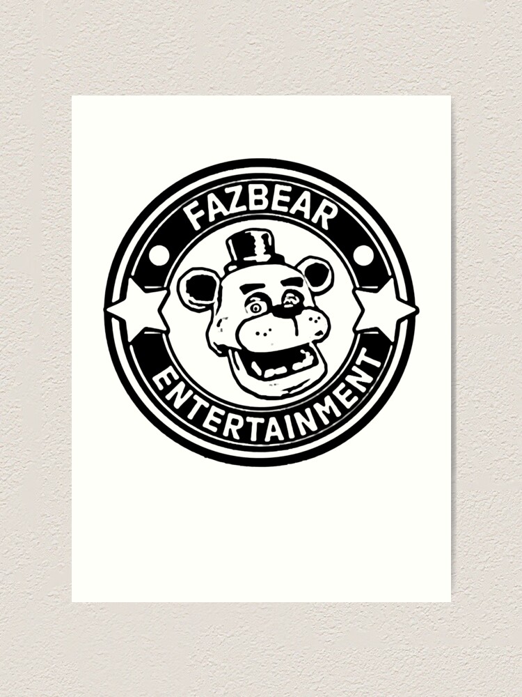 "Fazbear Entertainment Logo" Art Print for Sale by CynthiaAguilar ...