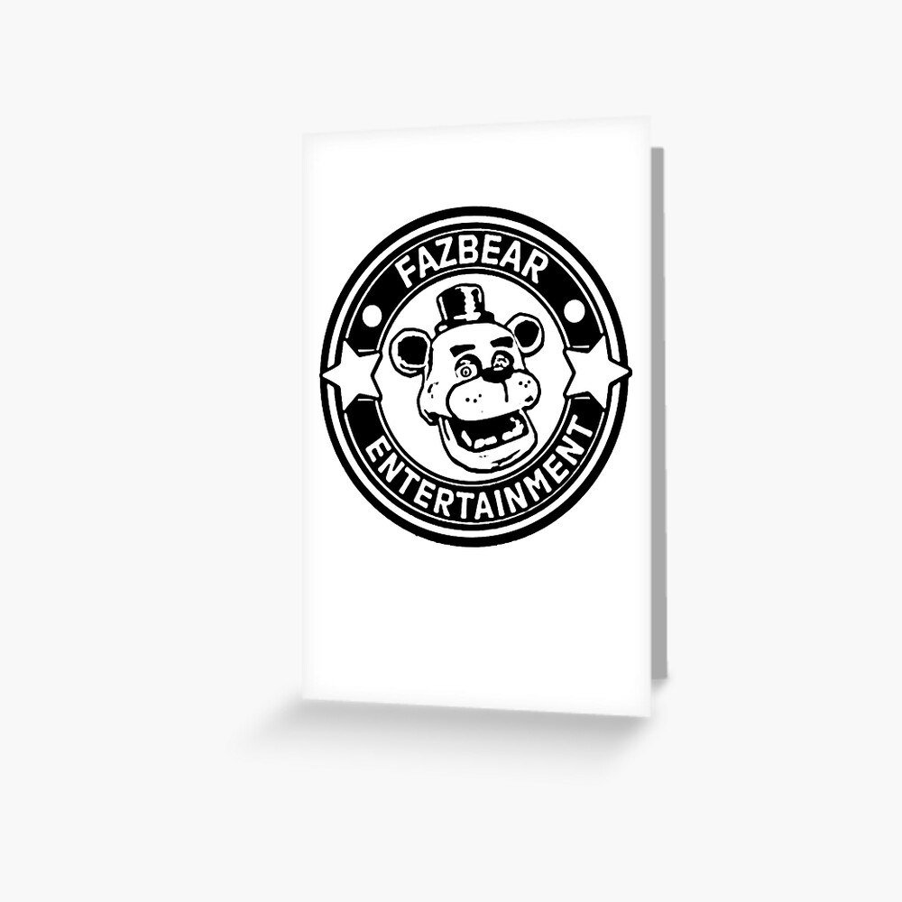 "Fazbear Entertainment Logo" Greeting Card for Sale by CynthiaAguilar ...