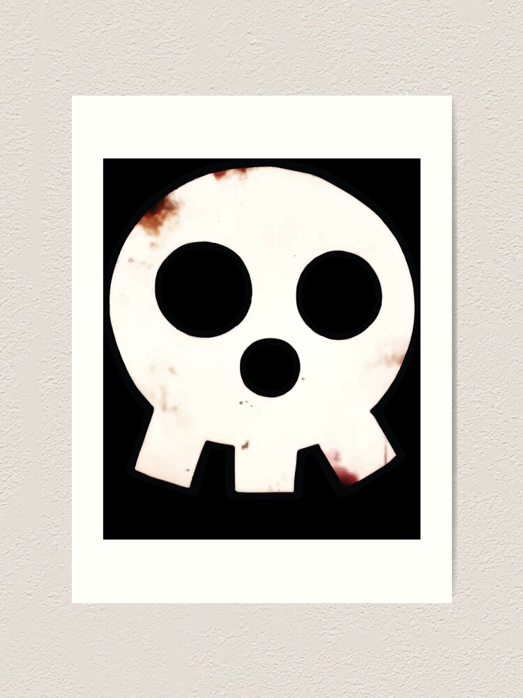 "Fire Force Anime En'en no Shōbōtai Skull Logo" Art Print for Sale by ...