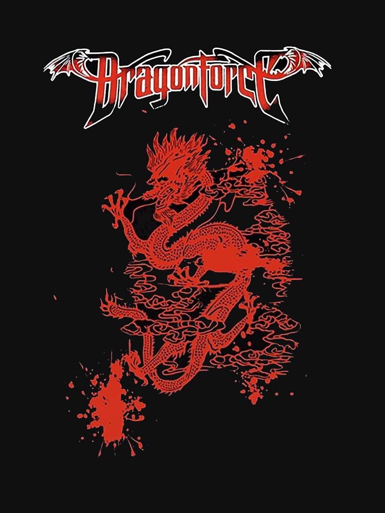 "dragonforce" T-shirt for Sale by Regractools33 | Redbubble ...
