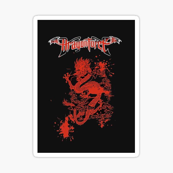 "dragonforce" Sticker for Sale by Regractools33 | Redbubble