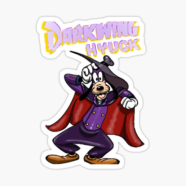 "Darkwing Hyuck " Sticker for Sale by MyLittleArrow | Redbubble