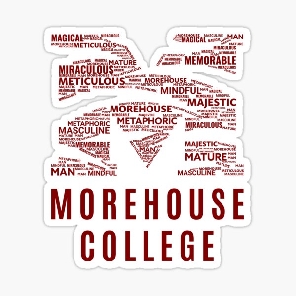 "MOREHOUSE COLLEGE UNIQUE DESIGN" Sticker for Sale by swajon | Redbubble