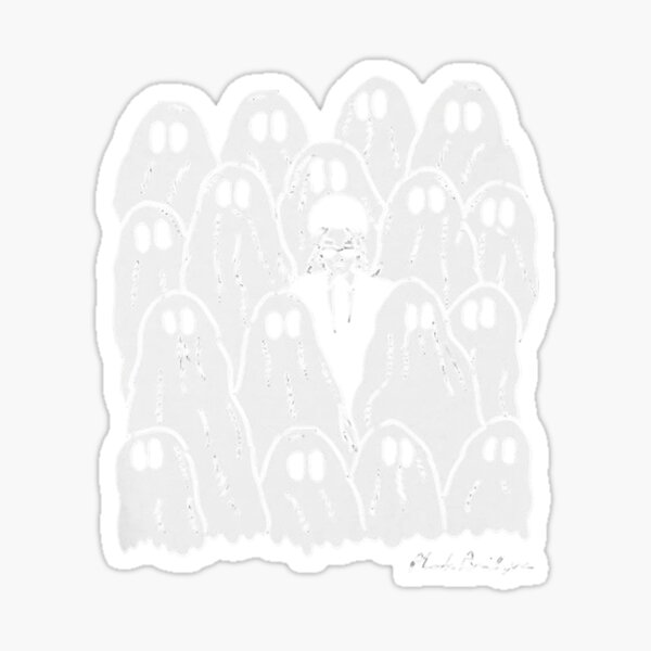 "Original Phoebe Bridgers Ghost Classic " Sticker for Sale by ...