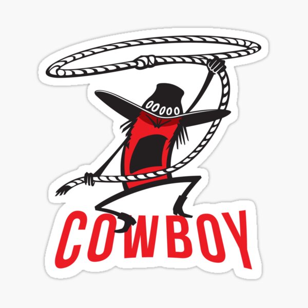 "American Dallas Cowboys String Cowboys " Sticker for Sale by ...