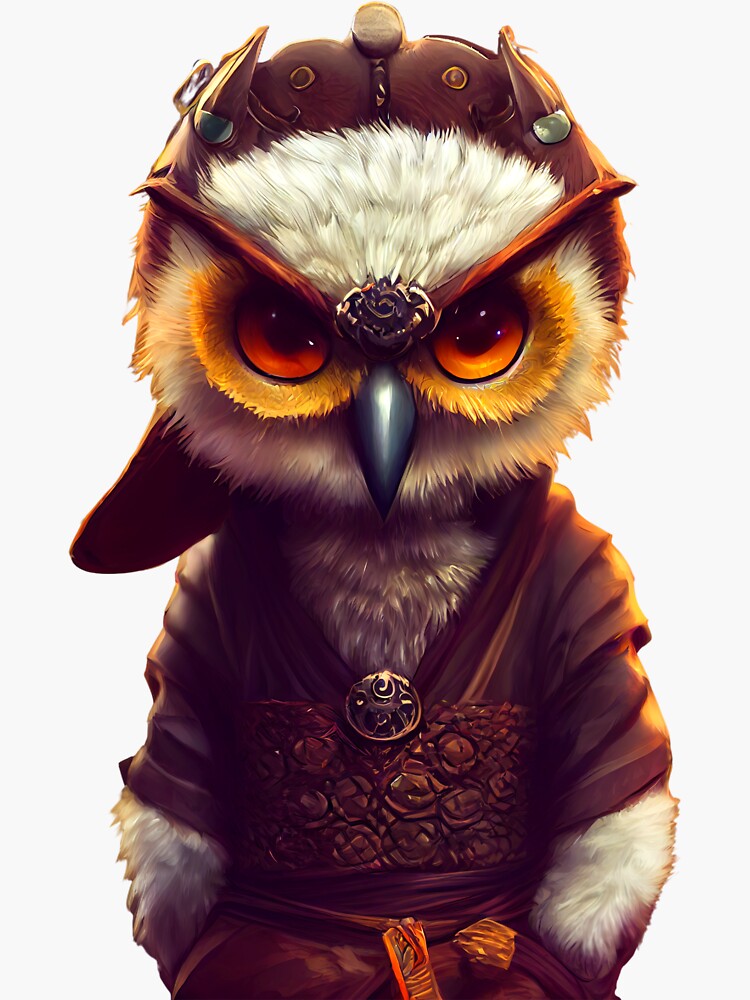 "Owl Ranger Adventurer" Sticker for Sale by PoutyLipzz | Redbubble
