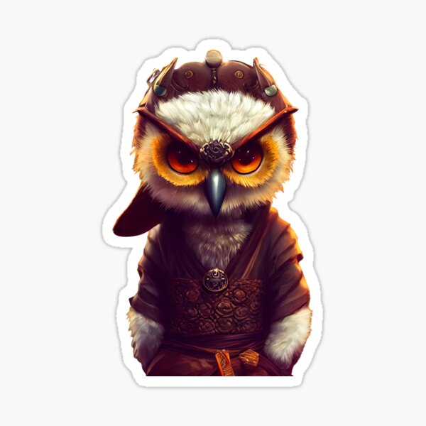 "Owl Ranger Adventurer" Sticker for Sale by PoutyLipzz | Redbubble