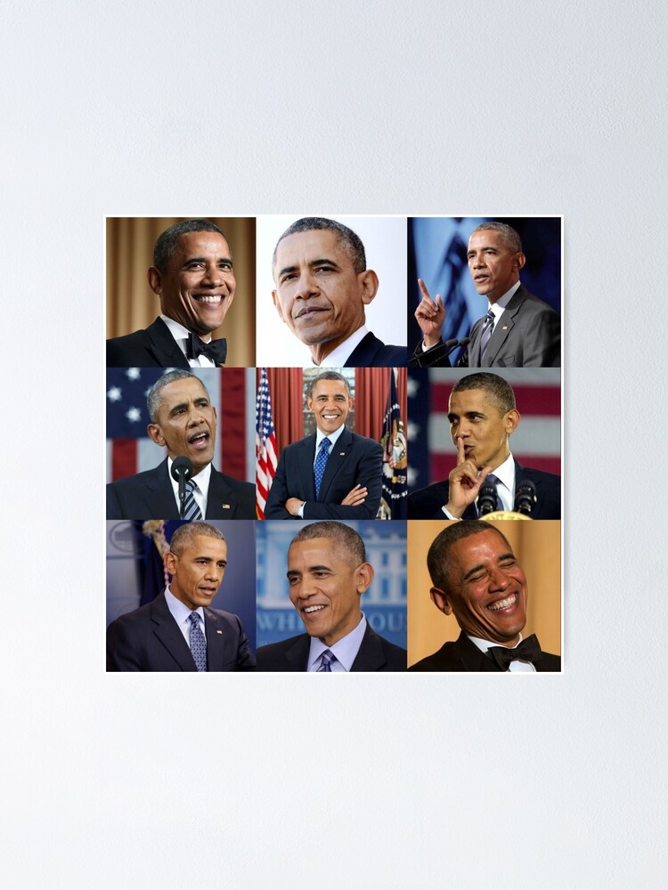 "Barack Obama" Poster by raybound420 | Redbubble