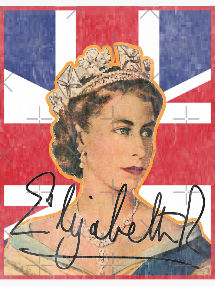 "Vintage Queen Elizabeth Alexandra Mary RIP Queen Elizabeth Thank You ...