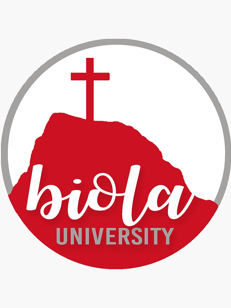 "Biola University Cross" Sticker for Sale by SydneeClaire | Redbubble