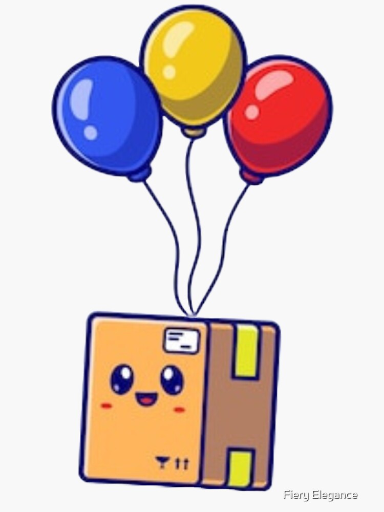 "Redbubble funny kids the balloon" Sticker for Sale by cconcept12 ...