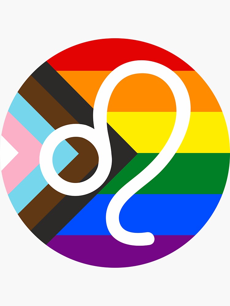 "Art Leo All Flag LGBT" Sticker for Sale by LGBT-Art-Design | Redbubble